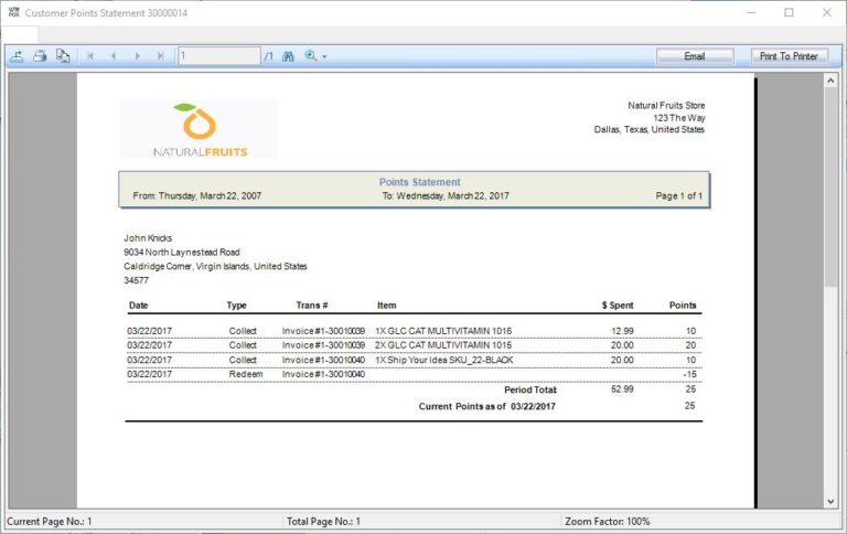 Checking Reward Points Balance - SooPOS Support